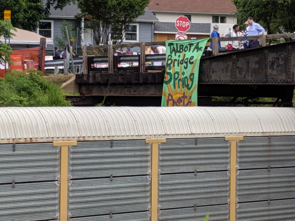 Spring Party – The Talbot Avenue Bridge